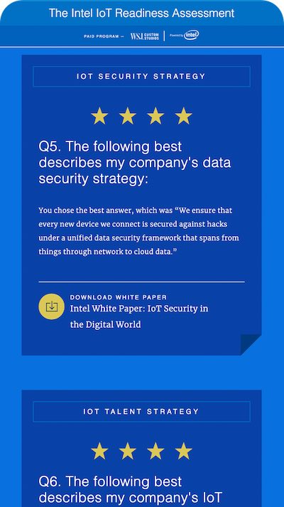 The Intel IoT Readiness Assessment - The Charles NYC - A Digital Agency ...