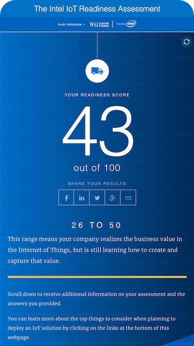 The Intel IoT Readiness Assessment - The Charles NYC - A Digital Agency ...