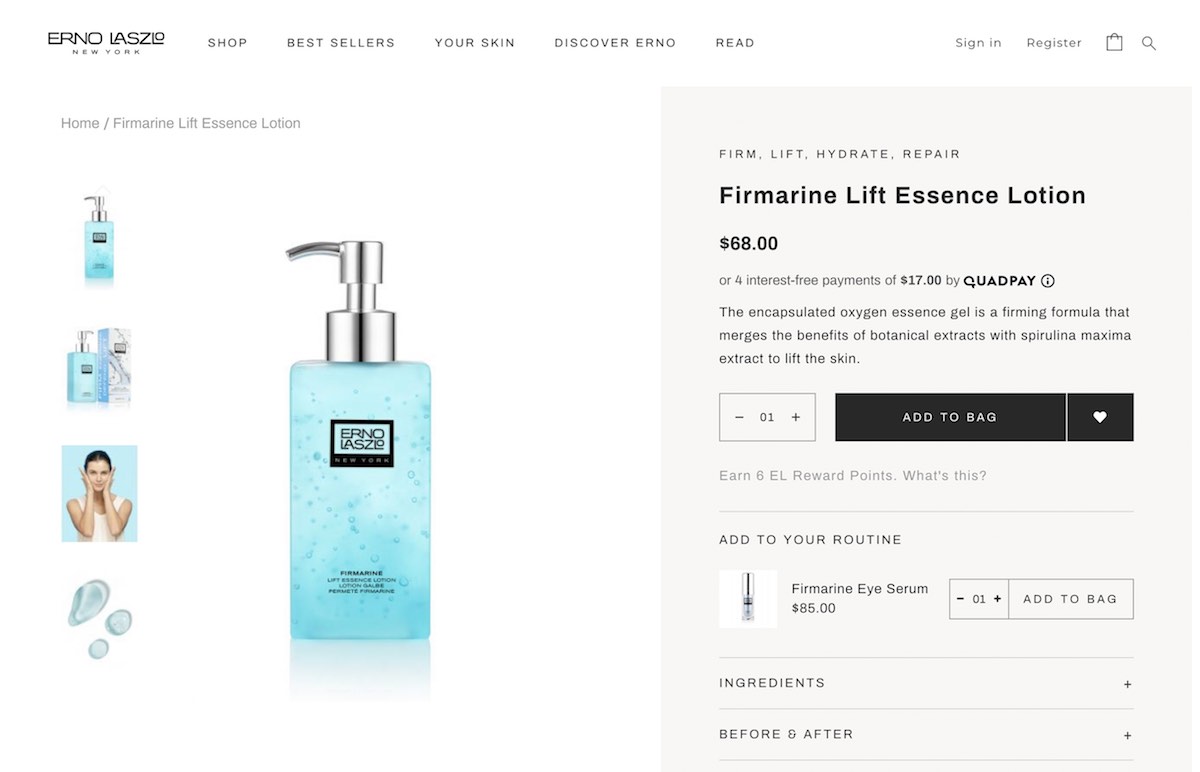 Erno Laszlo - The Charles NYC - A Digital Agency in SoHo, NYC